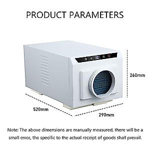 Portable Camping Air Conditioner, 4436BTU Outdoor Utility Portable Air Conditioner and Dehumidifier Low Noise (38dB) with Smart Control and Panel Control,Wire control