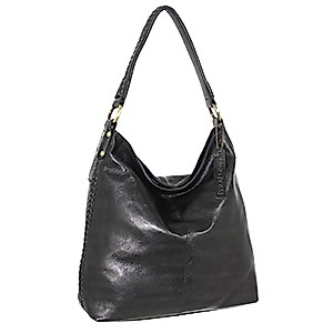 Nino Bossi Handbags Aislynn Hobo (Black)