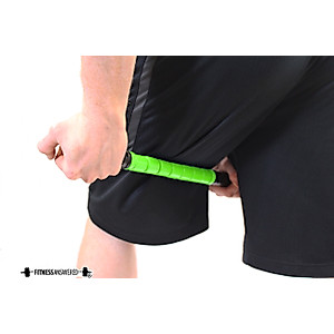 The Stick Massage Roller Original | Muscle Roller Massage Stick for Legs | Exercise Roller Massage Tools for Sports Athletes and Runners 17.75" - Original Green