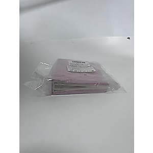 Fangoo Earring Book Organizer Stud Earring Storage Case Travel Small Earring Holder Organizers Display Portable Earring Binder Pu Leather Capable to Hold 42 Pairs (Pink