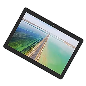 LBEC 10.1 Inch Tablet, Dual Camera 3 Card Slots Design Dual SIM Dual Standby 100240V Calling Tablet for Home for Travel (US Plug)