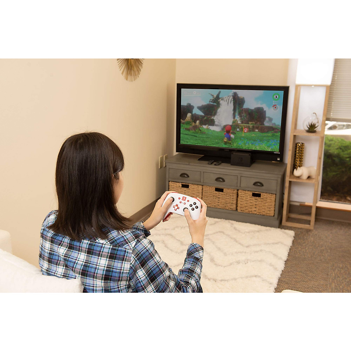 PowerA Enhanced Wireless Controller for Nintendo Switch - White