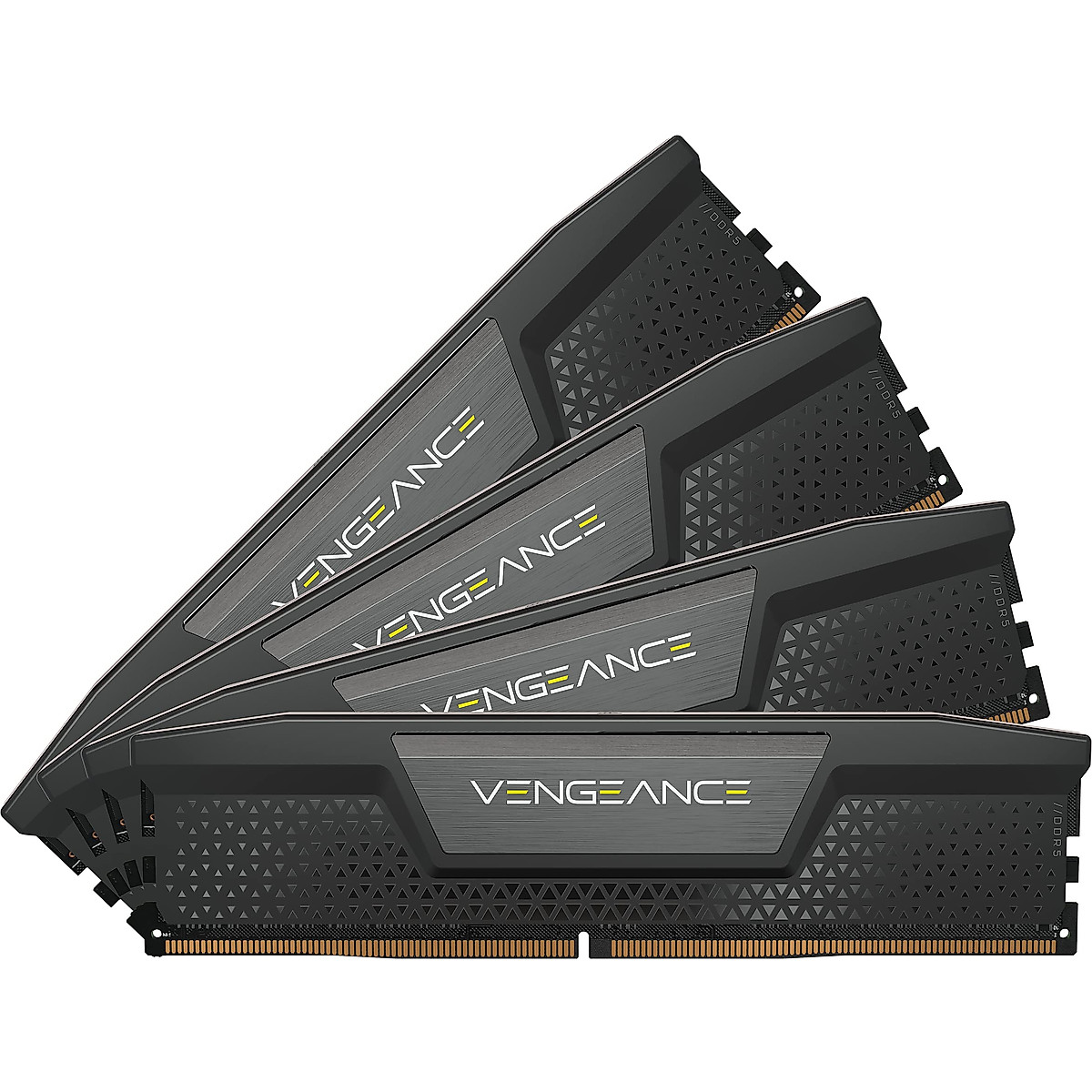 CORSAIR VENGEANCE DDR5 RAM 64GB (4x16GB) 6600MHz CL32 Intel XMP iCUE Compatible Computer Memory - Black (CMK64GX5M4B6600C32)