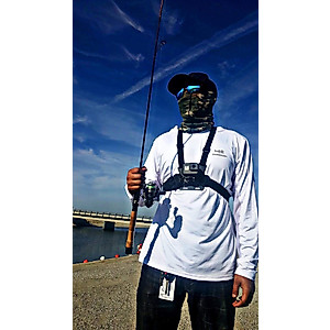 BASSDASH UPF 50+ Men’s UV Sun Protection Long Sleeve Performance Fishing Hoodie Hooded Shirts