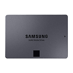 Samsung 860 QVO SSD 4TB - 2.5 Inch SATA 3 Internal Solid State Drive with V-NAND Technology (MZ-76Q4T0B/AM), Gray