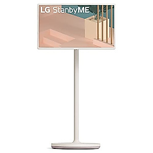 LG 27-Inch Class StanbyMe 1080p-Portable Touch-Screen-Monitor 27ART10AKPL, 2022 - Built-in Battery, Full Swivel Rotation, 60Hz Refresh Rate,Black