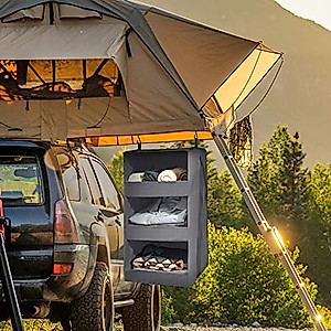 GRANNY SAYS Bundle of 2-Pack Hanging Organizer & 1-Pack Closet Hanging Shelves