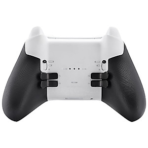 TOMSIN 4 pcs Mini Paddles for Xbox Wireless Elite 2 Controller,Metal Stainless Steel Back Paddles Replacement Parts for Xbox One Elite Controller Series 2 Model 1797 (Black)