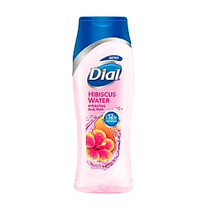Dial Hydrating Body Wash - Hibiscus Water - Net Wt. 16 FL OZ (473 mL) Per Bottle - Pack of 2 Bottles