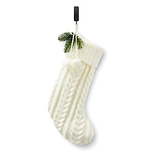 Command Medium Matte Black Stocking Hangers, 2 Hooks and 4 Command Strips, Damage Free Hanging Wall Hooks with Adhesive Strips, Coat Hooks for Hanging Christmas Decorations, Holds up to 3 lb