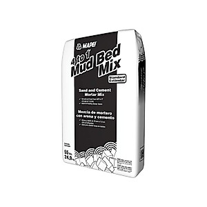 MAPEI 4-to-1 Mud Bed Mix 55-lb Indoor/Outdoor Floor Patch
