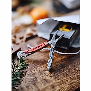 LEATHERMAN, Style PS Keychain Multitool with Spring-Action Scissors and Grooming Tools, Built in the USA, Black