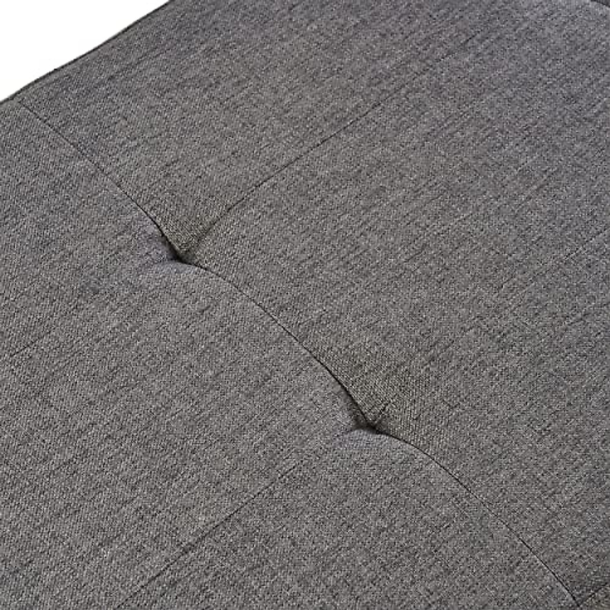 Christopher Knight Home Obert Ottoman, Dark Gray