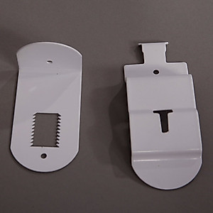 12 Layers Wall-mounted Shoe Rack Door Over Hanging Organizer White