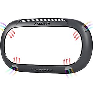 KKCOBVR S2 VR Shell Protective Cover with Four IR Filter Films, Compatible with Meta/Oculus Quest 2 Accessories can Play VR Outdoors on Cloudy Days or in Shaded Places with No Sunlight Direct