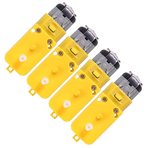 AITRIP 2PCS L298N Motor Drive Controller Board Stepper Motor Control Module Dual H-Bridge with 4 sets DC Motor and Smart Car Wheel Compatible with Arduino