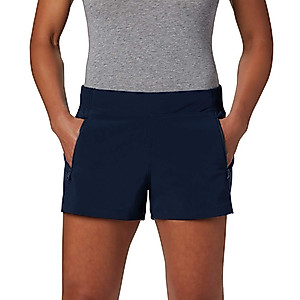 Columbia Women’s PFG Tidal II Shorts, Stain Resistant, Sun Protection, Collegiate Navy, XX-Large