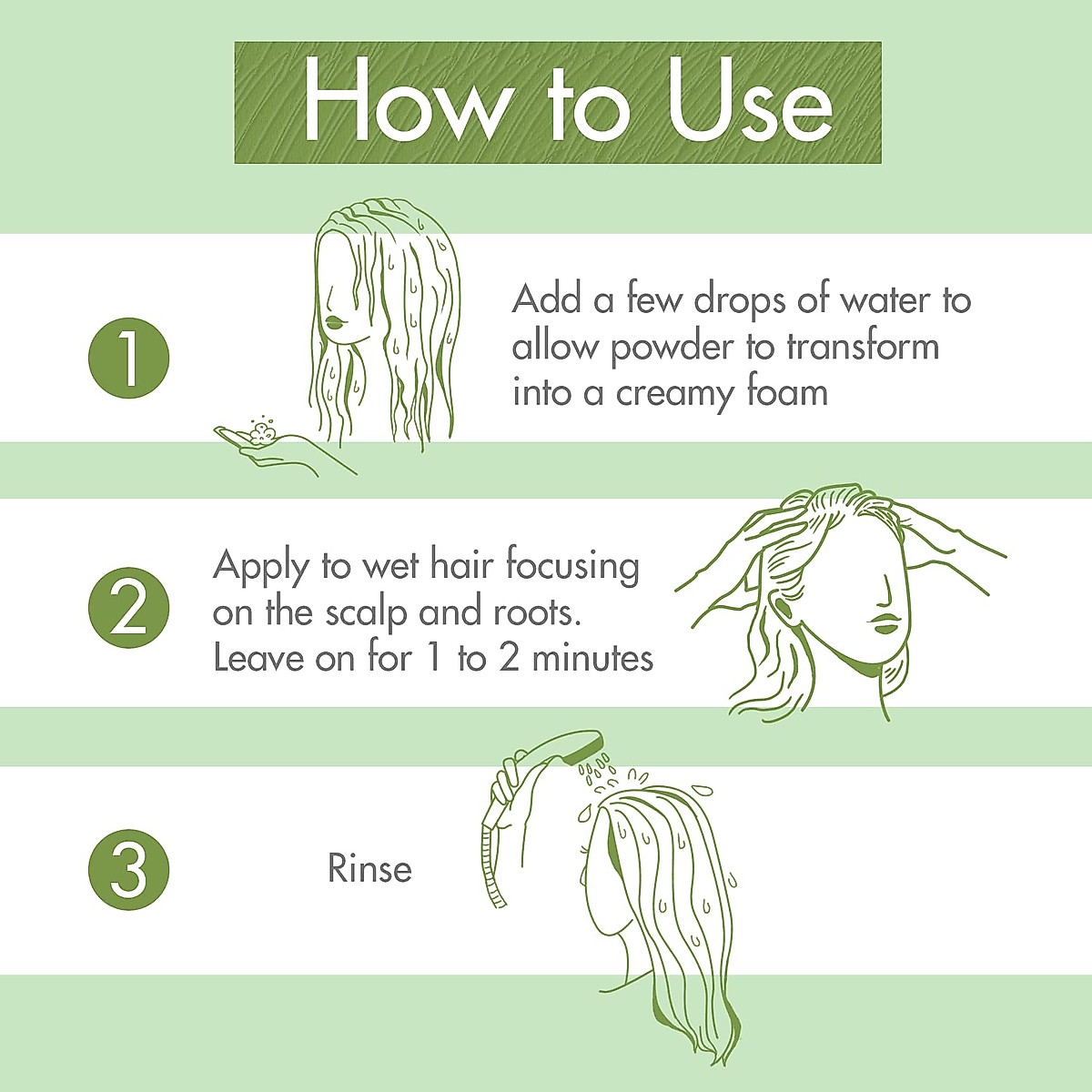 Klorane Oil Control 2-in-1 Mask Shampoo Powder with Nettle and Clay for Oily Hair and Scalp, Deep Cleansing Powder-to-Foam Treatment - Paraben, Silicone and Sulfate Free, Biodegradable, Vegan