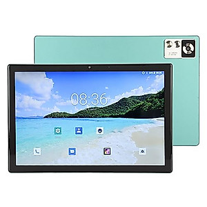 2 in 1 Tablet, Octa Core CPU 8GB 256GB Memory Gaming Tablet 10.1 Inch LCD 8MP 16MP Camera for Travel (US Plug)