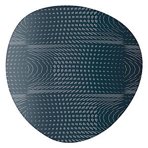 Ottle Reef Roamer Stainless Steel Water Bottle - 34 oz Insulated Flask with Leak Proof Lid, BPA free & Carry Handle - Hot & Cold Gym Water Bottle for Travel, Camping & Sports - Halftone Flow