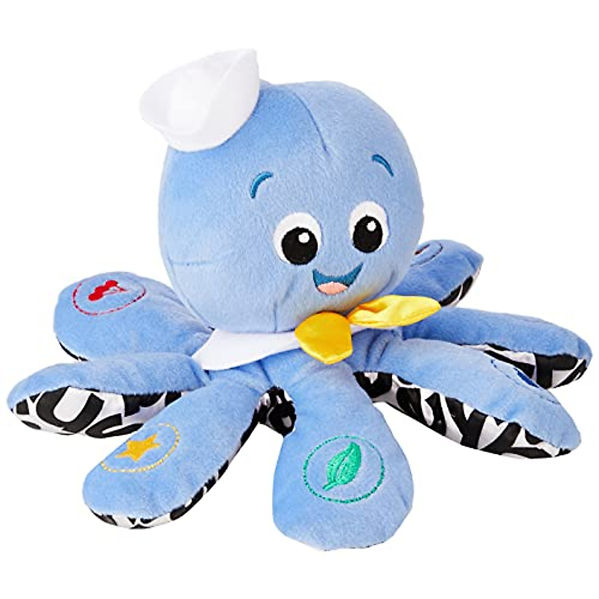 Baby Einstein Octoplush Musical Octopus Stuffed Animal Plush Toy, Age 3 Month+, Blue, 11"