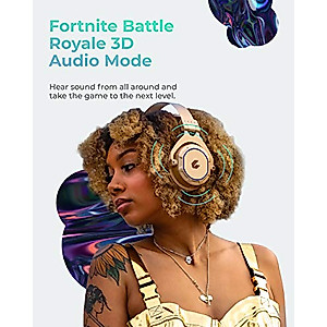 CEEK VR 360 Advanced Wireless Bluetooth Headphones, Gold