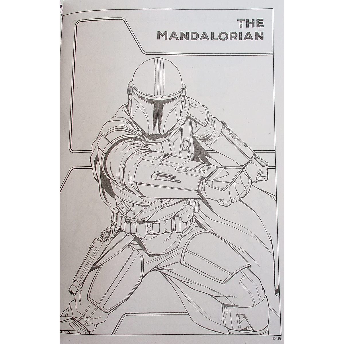 Colortivity The Mandalorian Baby Yoda Coloring and Activity Book Cover Varies 80 Pages