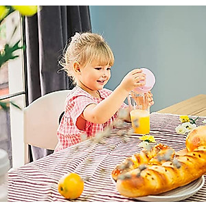 17PinHut Portable Blender, Personal Blender, With USB Magnetic contact charging, 14 oz Smoothie Blender, Made with high borosilicate glass Material Portable Juicer, Anti-silp Rubber Base, One-handed Drinking Mini Blender for Shakes and Smoothies