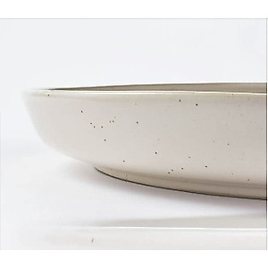 15" Stoneware Round Serving Platter Cream - Threshold designed with Studio McGee