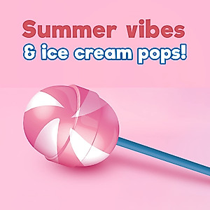 Colombina Tiger Pops Strawberry Ice Cream 6.2oz