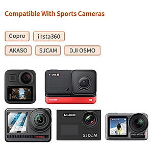 UURig Telescopic Selfie Stick Long with Tripod, Waterproof Hand Grip, for Insta360 GoPro Hero 10 9 8 7 6 5 4 3 2, Fusion, Max, Session, AKASO, SJCAM, DJI OSMO Action Cameras