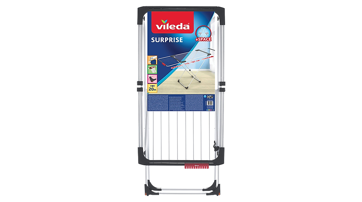 Vileda Extendable Clothes Airer - Smart & Versatile