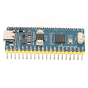 Yoidesu RP2040 Plus 16MB M Microcontroller Mini Development Board with Header for Raspberry Pi, Based on RP2040 Chip, Dual Core ARM Cortex M0+ Processor, GPIO Pins