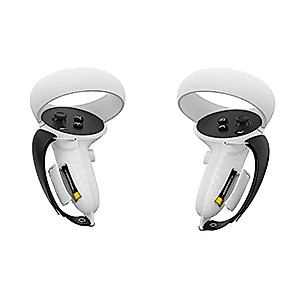 AMVR Touch Controller Grip Anti-Throw Strap Accessories for Meta Quest 2 with Table Tennis Paddle Grip Handle