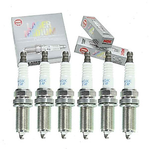 6 pc NGK Laser Iridium Spark Plugs compatible with Toyota Tacoma 4.0L V6 2005-2015