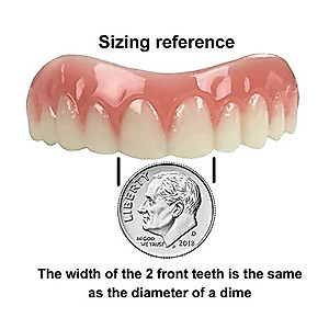 Instant Smile Comfort Fit Flex - Natural Shade - Upper Veneer Cosmetic Teeth