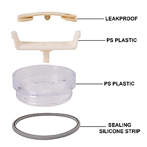 20 OZ Tumbler Lid Replacement for Stanley Cup, Replacement Lids for 20 OZ Stanley, BPA-Free Replacement Lid 20 oz