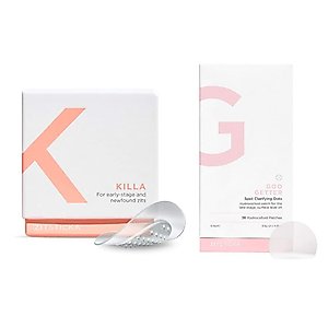 ZitSticka Beyond The Surface Bundle: Killa Microdart Acne Pimple Patches & Goo Getter Hydrocolloid Patch Bundle