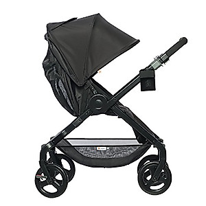 Ergobaby Stroller, Travel System Ready, 180 Reversible with One-Hand Fold, Black