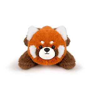 Adorlynetty Red Panda Stuffed Animal Pillow Panda Plushie Red Panda Plush Toy Gift for Kids Girlfriend Birthday 11.8" Panda Plush