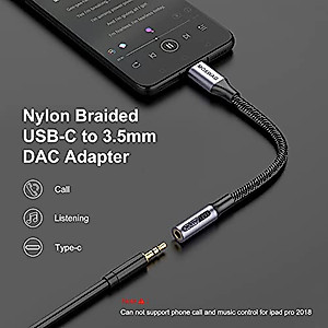MOSWAG USB Type C to 3.5mm Headphone Jack Adapter, Audio Adapter USB C to Aux Dongle Cable Cord for Samsung Galaxy S21 S20 Ultra S20+ Note 20 10 S10 S9 Plus,Pixel 4 3 2 XL and More