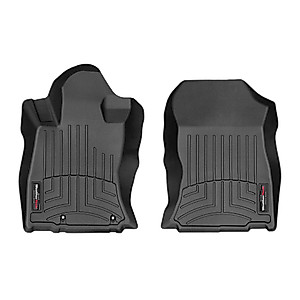 WeatherTech Custom Fit FloorLiners for Subaru Forester - 1st Row (4415001), Black