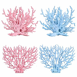 Besimple Artificial Aquarium Coral Ornament Plastic Fish Tank Plants Decoration for Aquarium Landscape