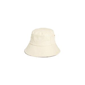 Lack of Color Women's Wave Bucket Hat, Beige, Off White, M-L