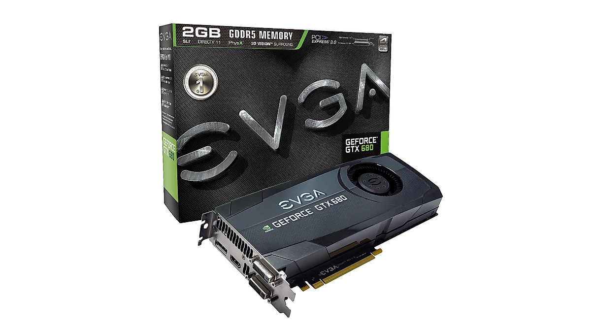 Powerful EVGA GeForce GTX 680 Graphics Card