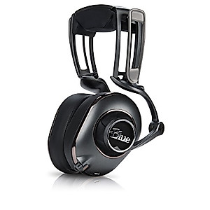 Blue Mix-Fi Powered High-Fidelity Headphones with Integrated Audiophile Amplifier - Formerly known as Mo-Fi