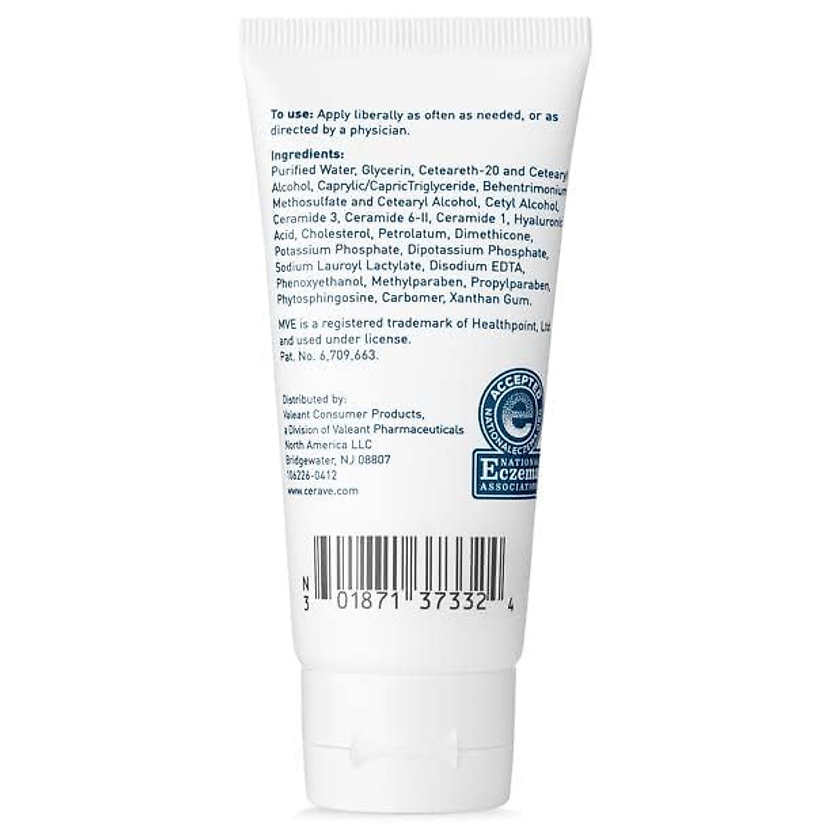 CeraVe Moisturizing Cream 1.89 oz (54 g) Pack of 3