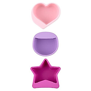 Bumkins Baby Silicone Little Dippers, Attaches to Bowls, Dishes and Plates, Sauce Cup, Holds Condiments, Dip, Puree, Toppings, Baby Led Weaning, Essential Feeding Supplies, for Babies 6 Months Up