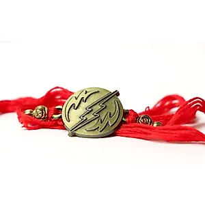 spelerio Rakhi for Brother Bhai Small Bro Rakshabandhan Thread Superhero Rakhis for Raksha Bandhan Pack of 2 - AE92