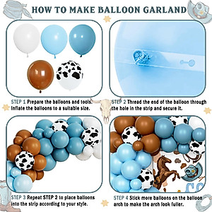 Party Inspo Cowboy Baby Shower Decorations, Western Rodeo Baby Shower Decorations, Wild West A Little Cowboy is On The Way Backdrop Balloon Banner Tablecloth Cake Cupcake Topper Box Cutout